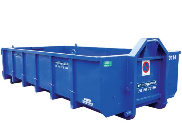 Maxicontainer l Lej container til have & byggeaffald | Meldgaard Miljø